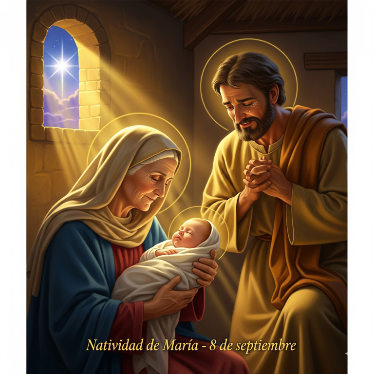 Lunes 8 de Septiembre – NATIVIDAD DE LA VIRGEN MARÍA, Fiesta